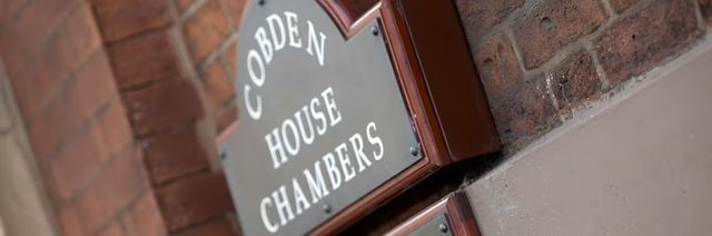 Cobden House Chambers - Welcome