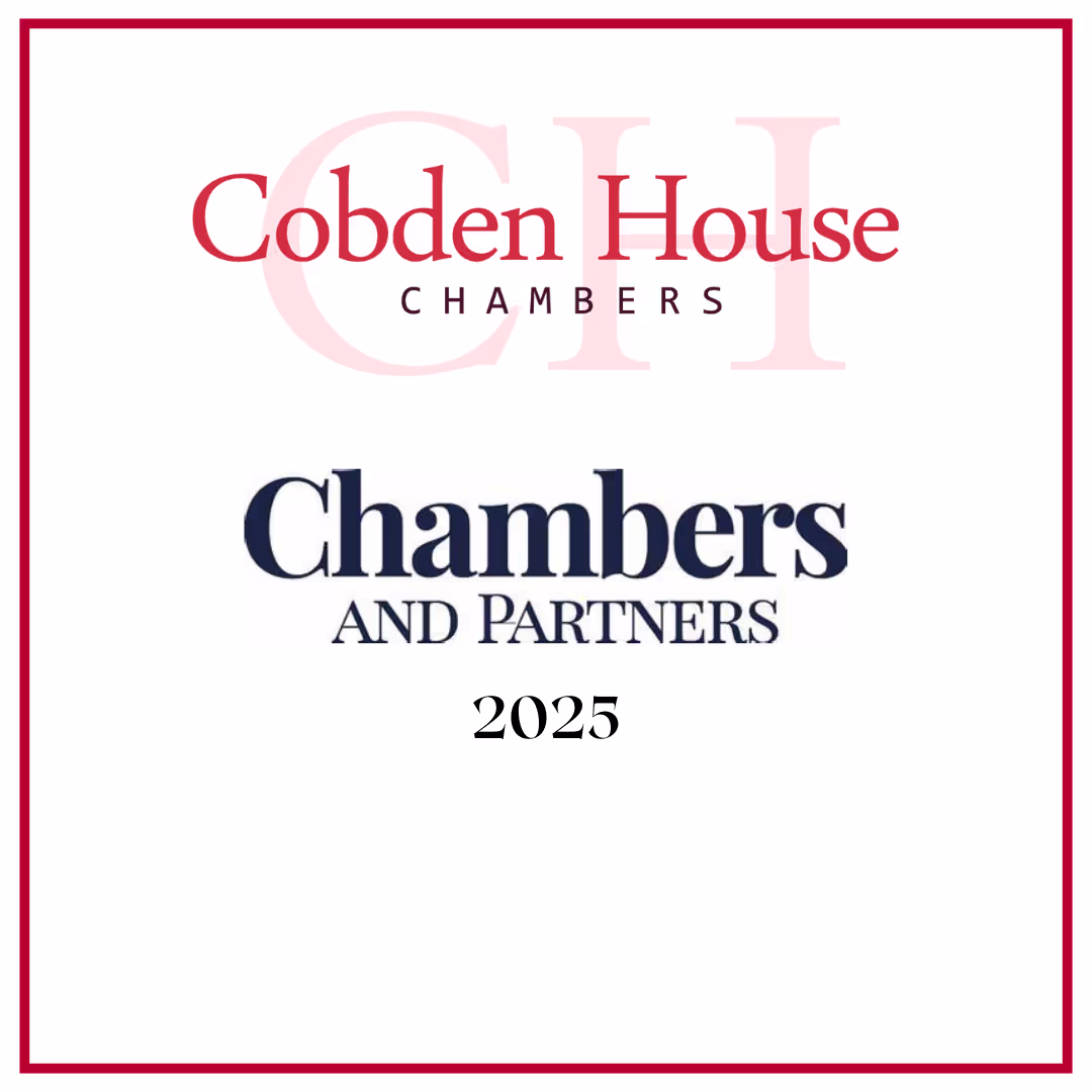 Cobden House Chambers - Chambers and Partners 2025 Rankings Cobden House Chambers - Chambers and Partners 2025 Rankings